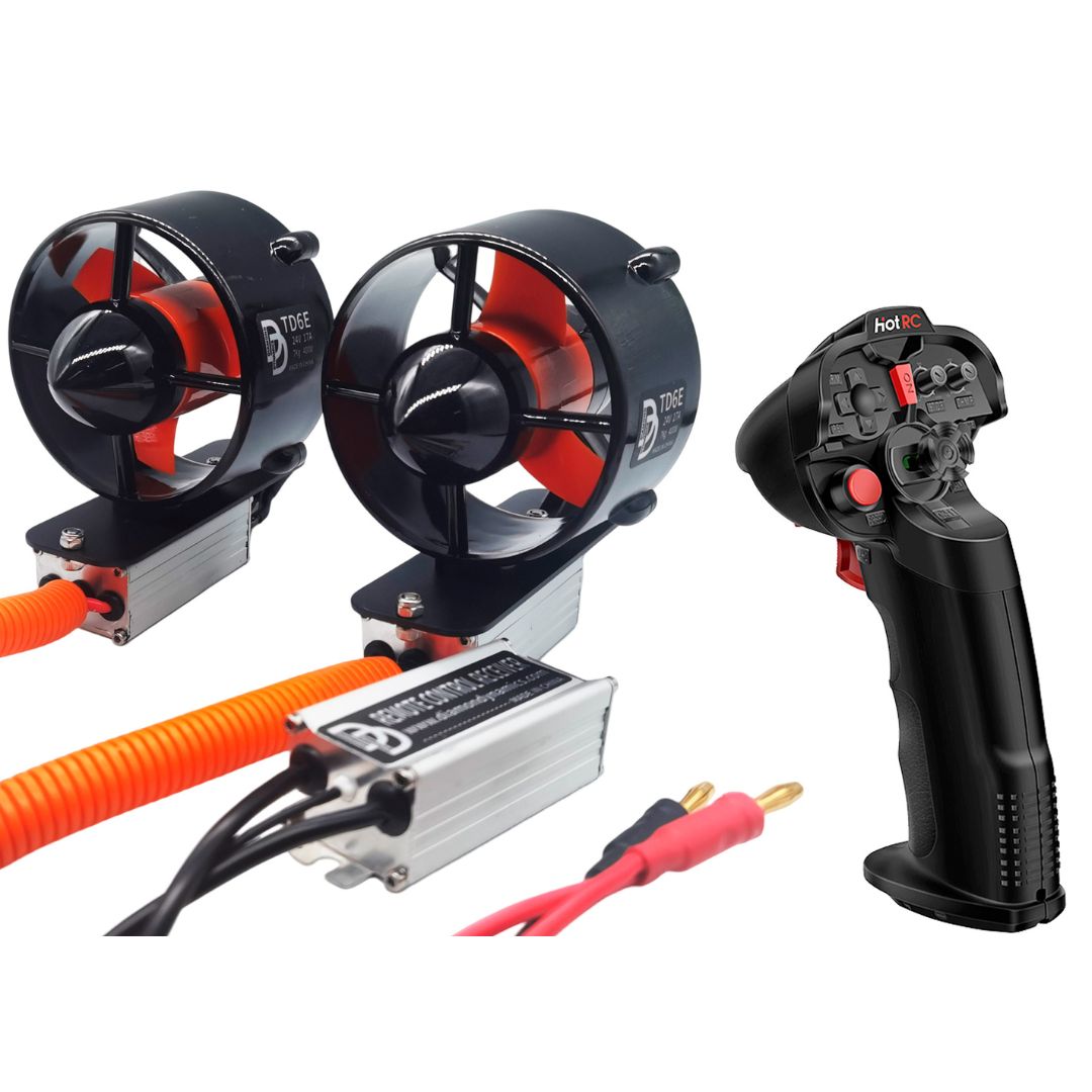 TD6E CW&CCW 24V 14kg 800W Underwater Thruster For Kayaks Fishing Boat ...