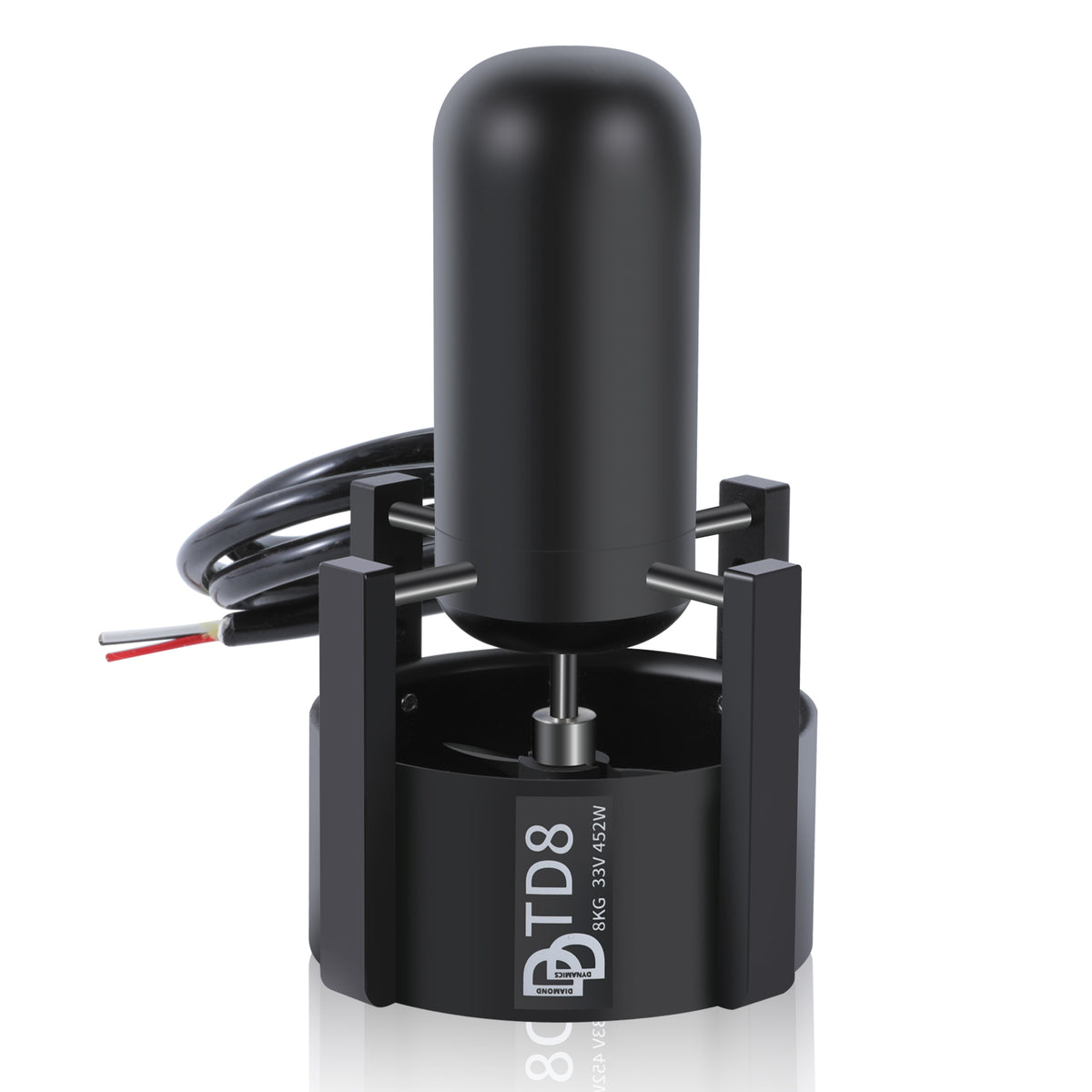 TD8 33V 452W Fully Sealed 6061 Aluminum Underwater Thruster For Boats ...