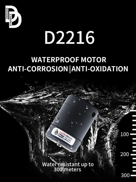 DD 2216 Waterproof Brushless Motor 12V | Hobbywater – HobbyWater
