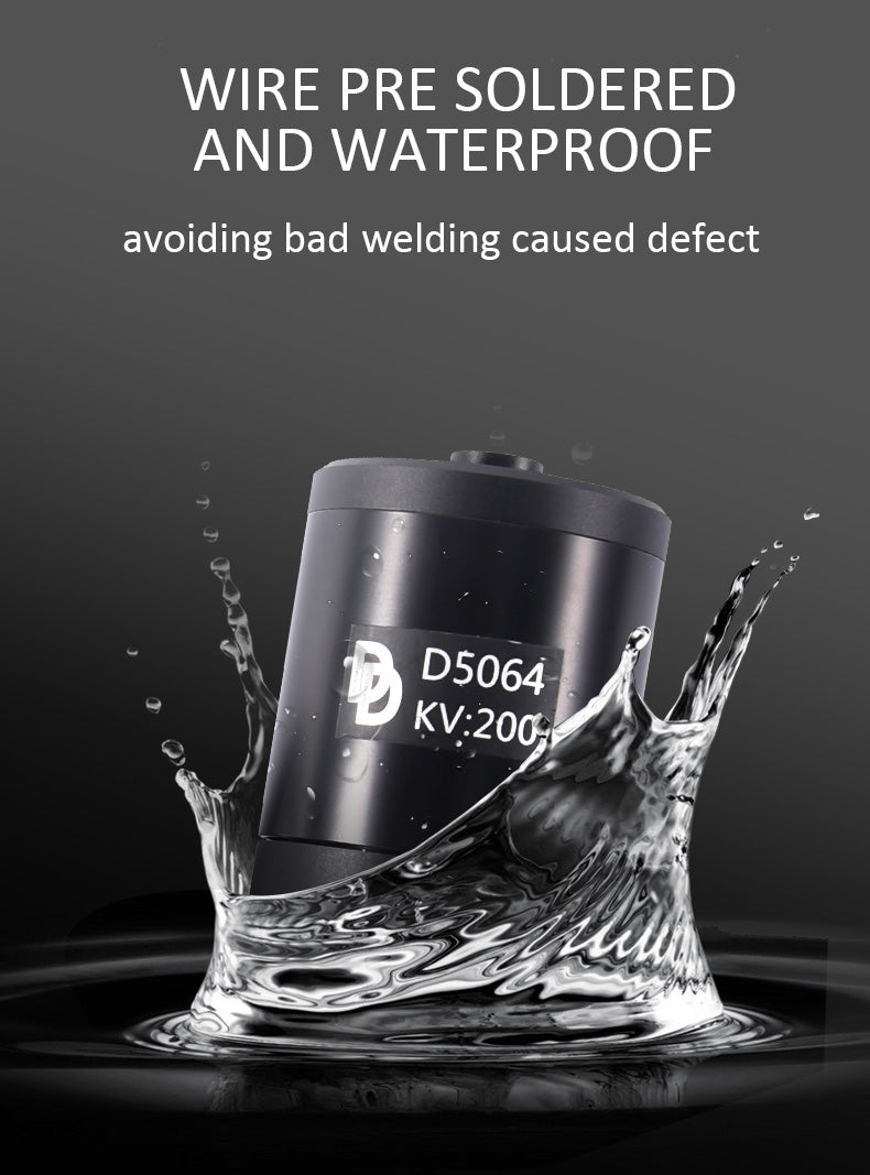 DD 5064 Waterproof Brushless Motor 30-60V | Hobbywater – HobbyWater