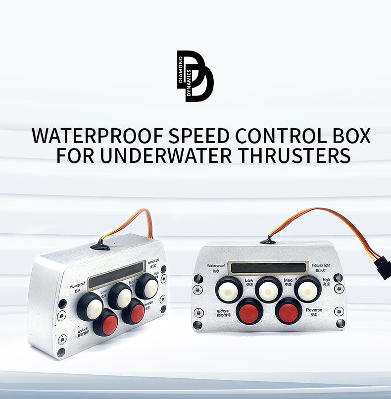 Waterproof control box for Hobbywater underwater thrusters – HobbyWater