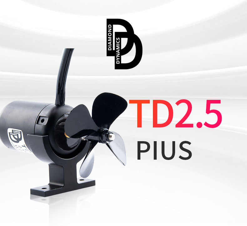 TD2.5 Plus Metal Underwater Thruster 265W ROV | Hobbywater – HobbyWater