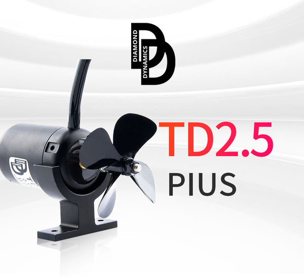 TD2.5 Plus Metal Underwater Thruster 265W ROV | Hobbywater – HobbyWater