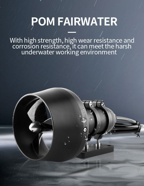 TDS7 Underwater thruster Kayak Motor 24V 350W | Hobbywater – HobbyWater